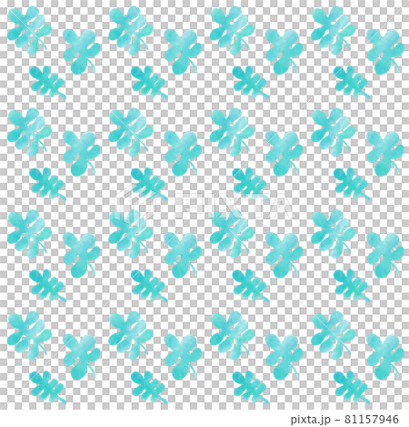 Scandinavian abstract bay leaf pattern blue - Stock Illustration ...