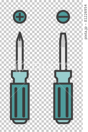 Plus and minus tool screwdrivers - Stock Illustration [81226954] - PIXTA