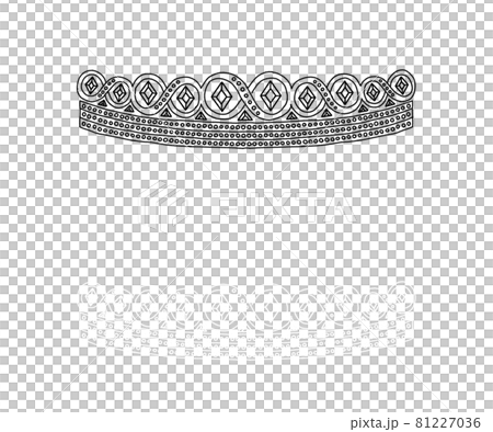 Mobius strip tiara hand-drawn illustration_018 - Stock Illustration ...
