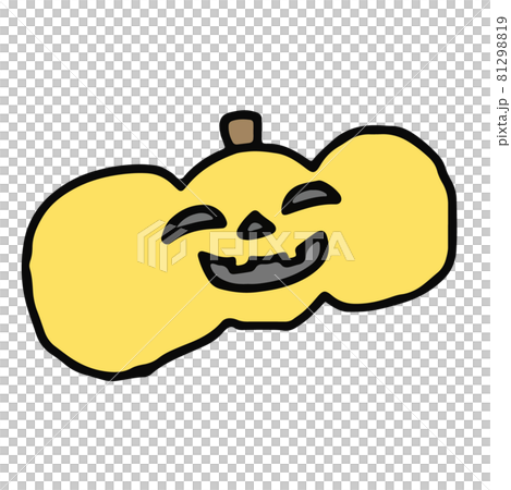 Halloween decoration laughing pumpkin - Stock Illustration [81298819 ...