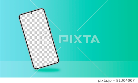frame, cellular telephone, handphone - Stock Illustration [81304007 ...