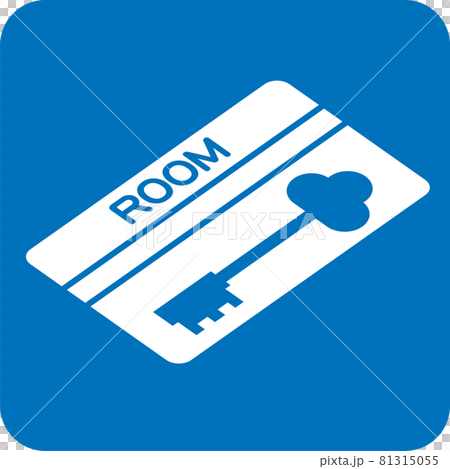 Card key pictogram - Stock Illustration [81315055] - PIXTA