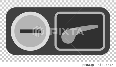 Vending machine coin slot and change return lever - Stock Illustration ...
