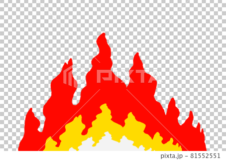 Flame line effect - Stock Illustration [81552551] - PIXTA