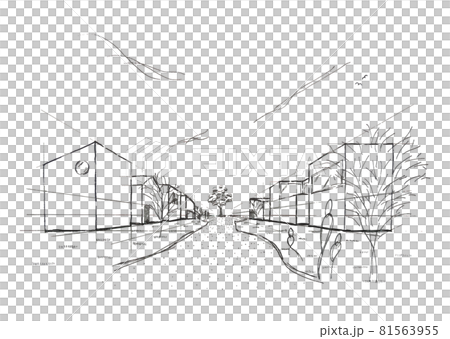 Image perspective of subdivision - Stock Illustration [81563955] - PIXTA