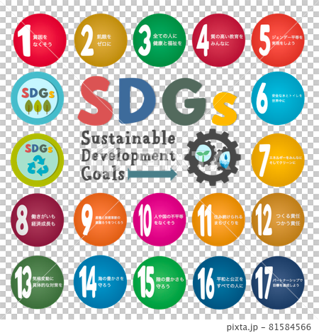 SDGs Japanese - Stock Illustration [81584566] - PIXTA