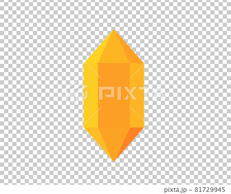 Orange crystal - Stock Illustration [81729945] - PIXTA