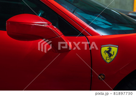 Ferrari Side Logo 2022 Ferrari SF90 Spider Previously Sold | AMARI™
