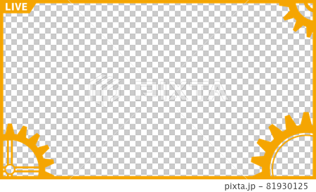 Thumbnail frame [gears] (2) - Stock Illustration [81930125] - PIXTA