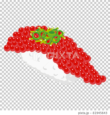 Sushi illustration sushi sujiko - Stock Illustration [81945643] - PIXTA