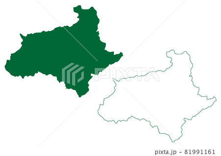 Baramulla district (Jammu and Kashmir union...のイラスト素材 [81991161] - PIXTA