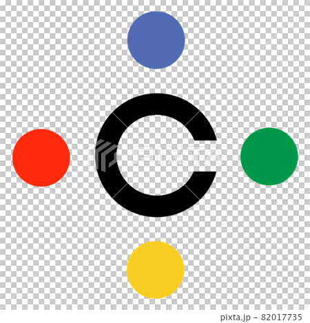 Randolt ring 4 colors, visual acuity test, easy... - Stock Illustration ...