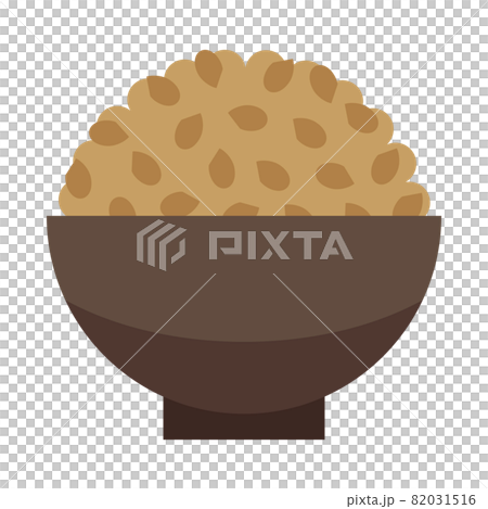 Illustration of large brown rice - Stock Illustration [82031516] - PIXTA