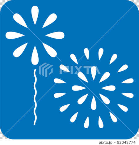 Pictogram of fireworks - Stock Illustration [82042774] - PIXTA