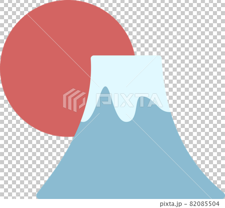 Pop and cute illustrations of Mt. Fuji in Japan - Stock Illustration ...
