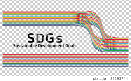 Simple greeting card Sustainable Development... - Stock Illustration ...