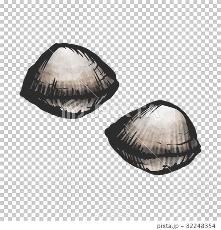 Hand-painted brush painting style illustration... - Stock Illustration ...