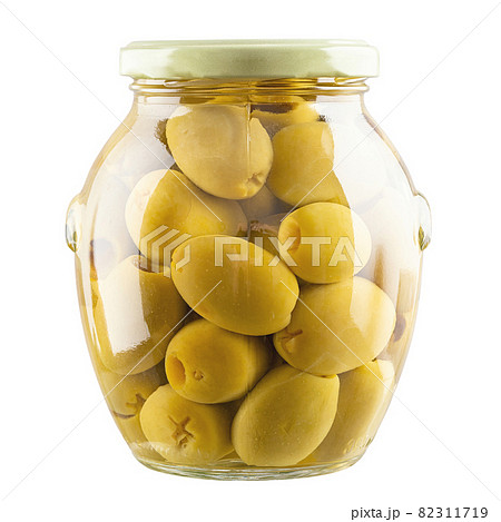 Olive Glass Containers
