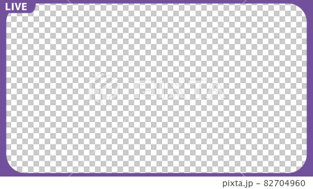 Thumbnail frame [Round angle standard] (8) - Stock Illustration ...