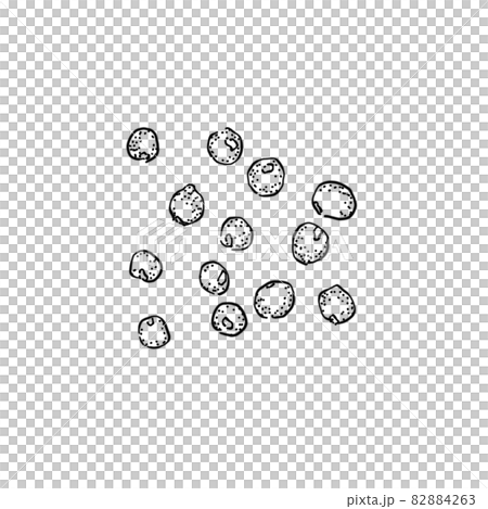 All-spice pen drawing cut illustration - Stock Illustration [82884263 ...