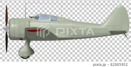 Type 97 fighter - Stock Illustration [82885952] - PIXTA