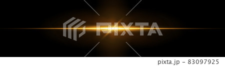 yellow explosion of lightのイラスト素材 [83097925] - PIXTA