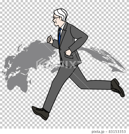Cartoon-style illustration of a line drawing of... - Stock Illustration ...
