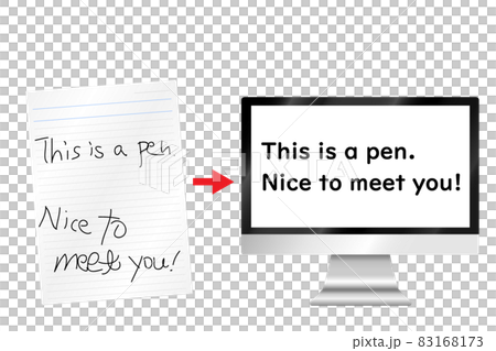 Image of OCR (Optical Character Recognition) - Stock Illustration ...