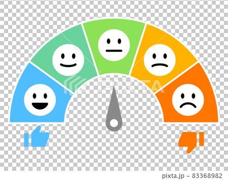 Illustration of a barometer that expresses... - Stock Illustration ...