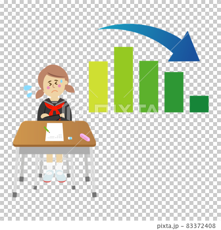 Illustration image of a student suffering from... - Stock Illustration ...