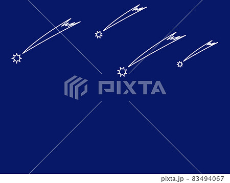 Meteor Shower Drawing