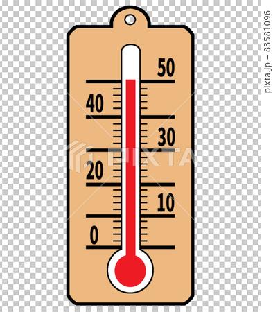 Illustration of a simple thermometer... - Stock Illustration [83581096 ...