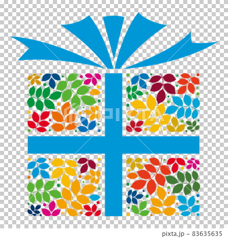 Gift Box_SDGs Sustainable Initiatives - Stock Illustration [83635635 ...