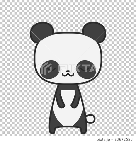 Panda bowing - Stock Illustration [83672583] - PIXTA