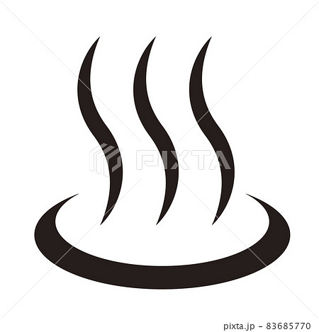 温泉のアイコンのイラスト素材 [83685770] - PIXTA
