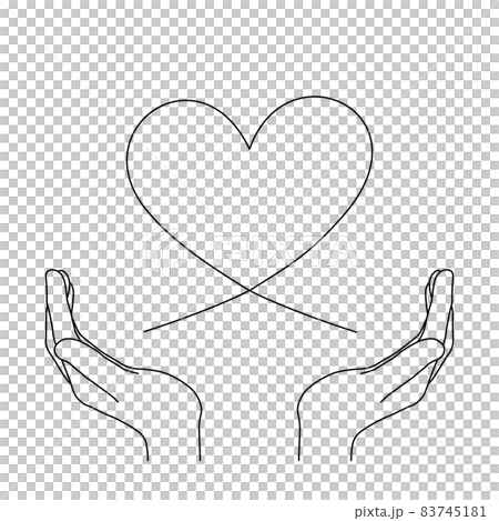Protecting life ・ Concept illustration (white... - Stock Illustration ...