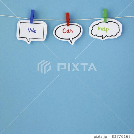 together we can help concept. High quality beautiful photo concept ...