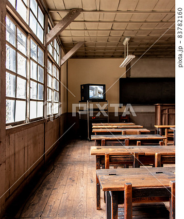 Old School Building Interior