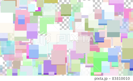 CG Square Many side-by-side squares - Stock Illustration [83810010] - PIXTA