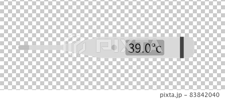 39 degree thermometer - Stock Illustration [83842040] - PIXTA