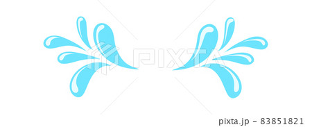 Cry splash. Icon for sad expression, vector...のイラスト素材 [83851821] - PIXTA