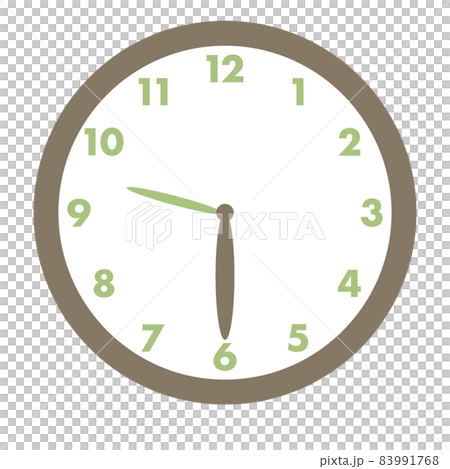 Clock 9:30 - Stock Illustration [83991768] - PIXTA