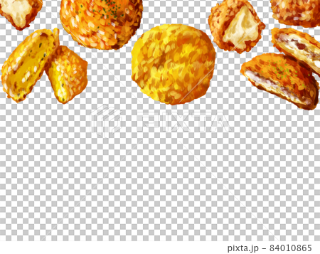 3 types of hand-painted watercolor thick... - Stock Illustration ...