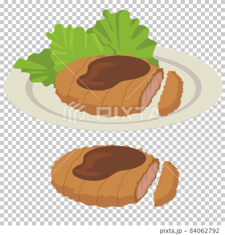 Fillet cutlet set vector - Stock Illustration [84062792] - PIXTA