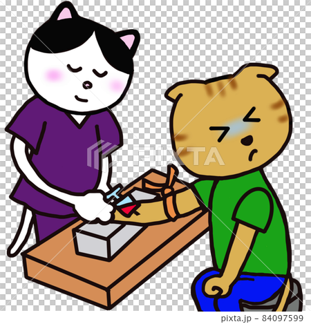 Blood sampling - Stock Illustration [84097599] - PIXTA