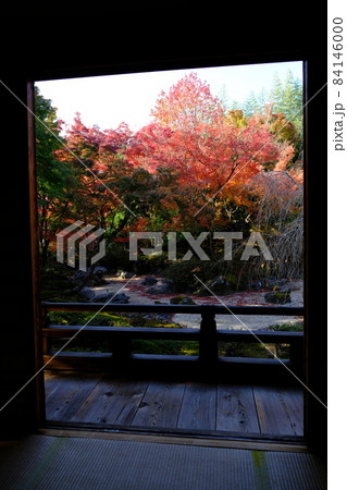 京都宝筐院の紅葉の写真素材 [84146000] - PIXTA