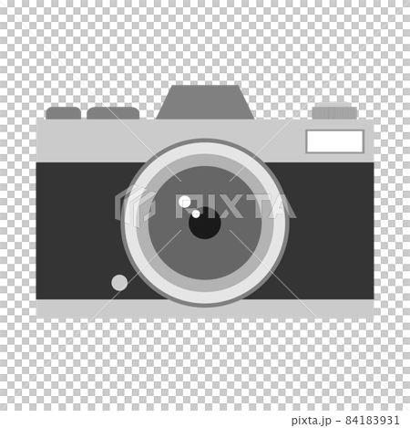 カメラのアイコン。レトロなフィルムカメラ。のイラスト素材 [84183931] - PIXTA