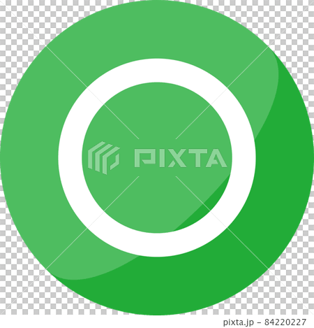 Correct answer mark circle - Stock Illustration [84220227] - PIXTA