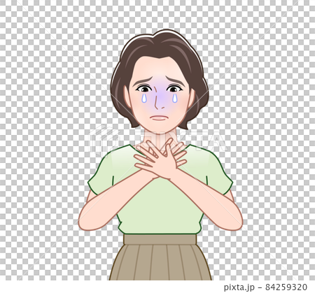 Fashionable aunt - Stock Illustration [84259320] - PIXTA