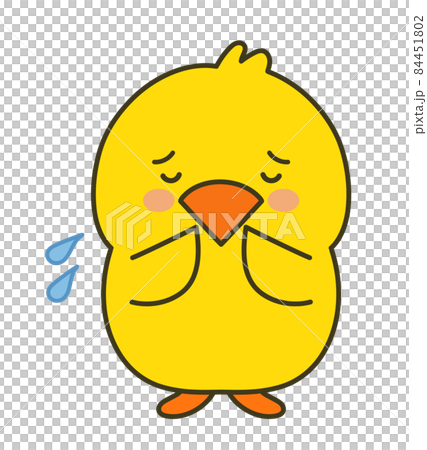 Illustration of a sad chick - Stock Illustration [84451802] - PIXTA